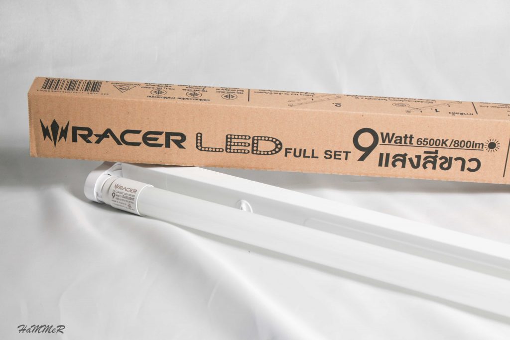 RACER LED T8 Full Set 9W (สั้น) - SENSE Electric